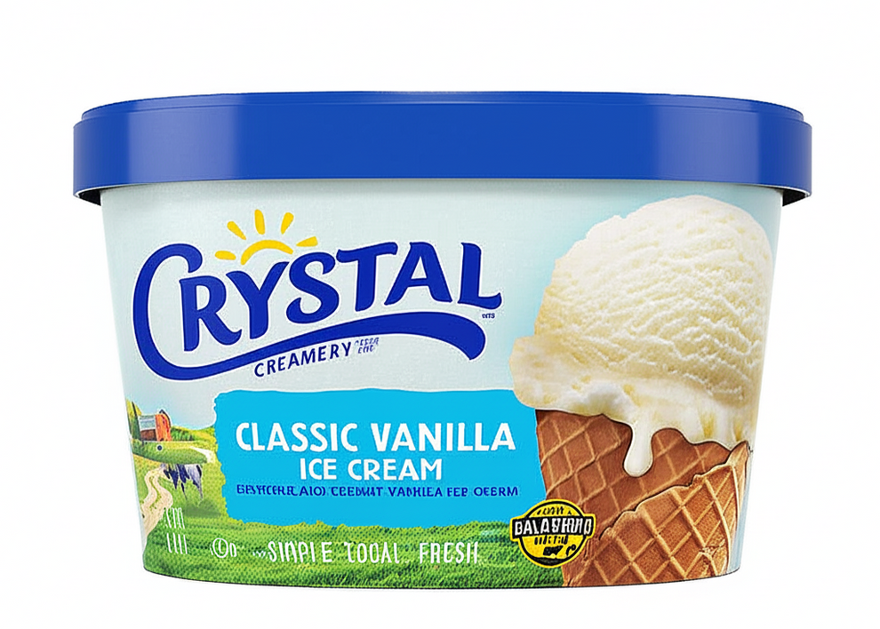Real Vanilla Ice Cream, 3/48 oz – Hollandia Foods