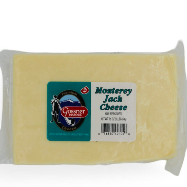 Monterey Jack Block, 24/1 lb – Hollandia Foods
